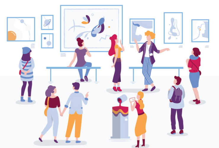 Indoor-навигация для музея с оповещением возле экспонатов | Кейс Navigine